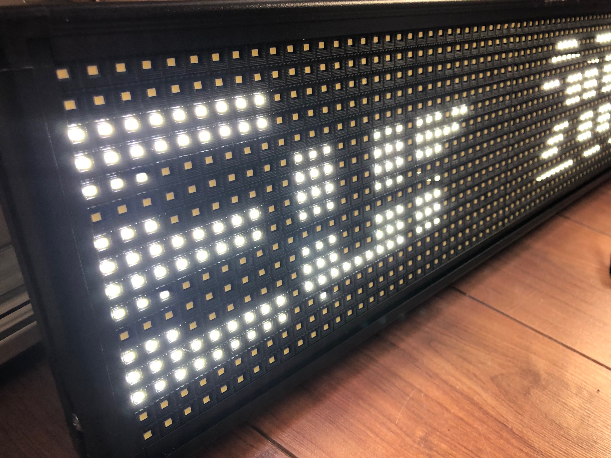 Reverse Engineering P10 Led Matrix Display Nu Direct Toegankelijk Via Arduinoc Dmd2