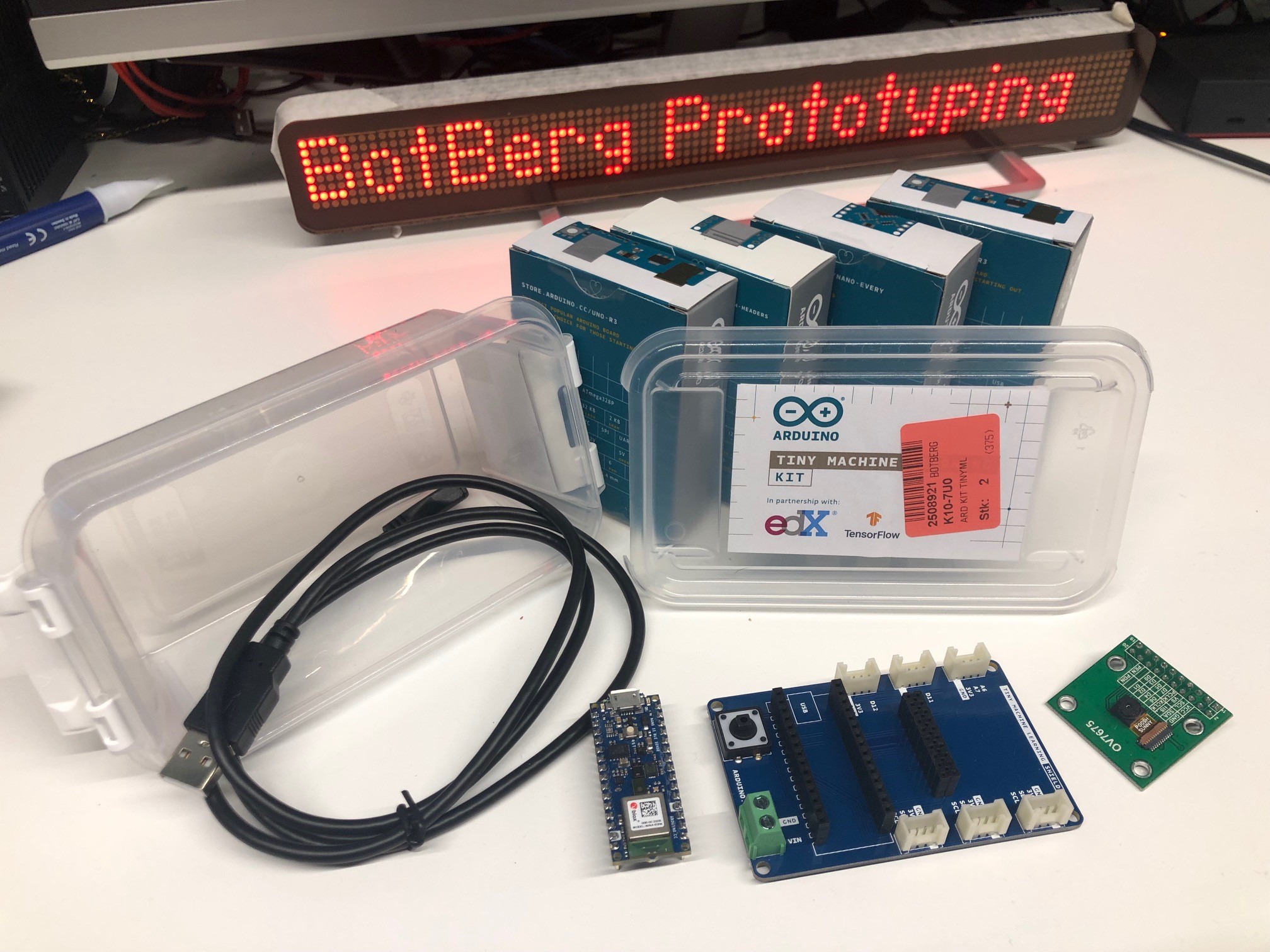 Tiny Machine Learning And Tensorflow Met De Arduino Tinyml Education Kit Toegevoegd Aan Mijn