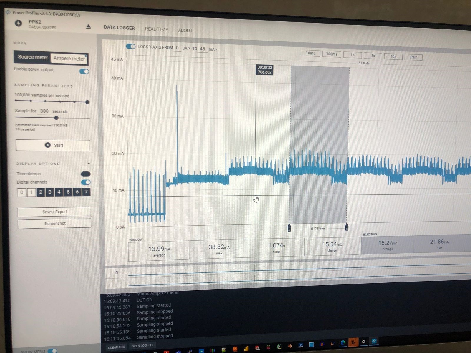 Inzicht In Low Power Measurement Eerste Ervaring Met De Nordic Power Profiler Kit Ii Botberg