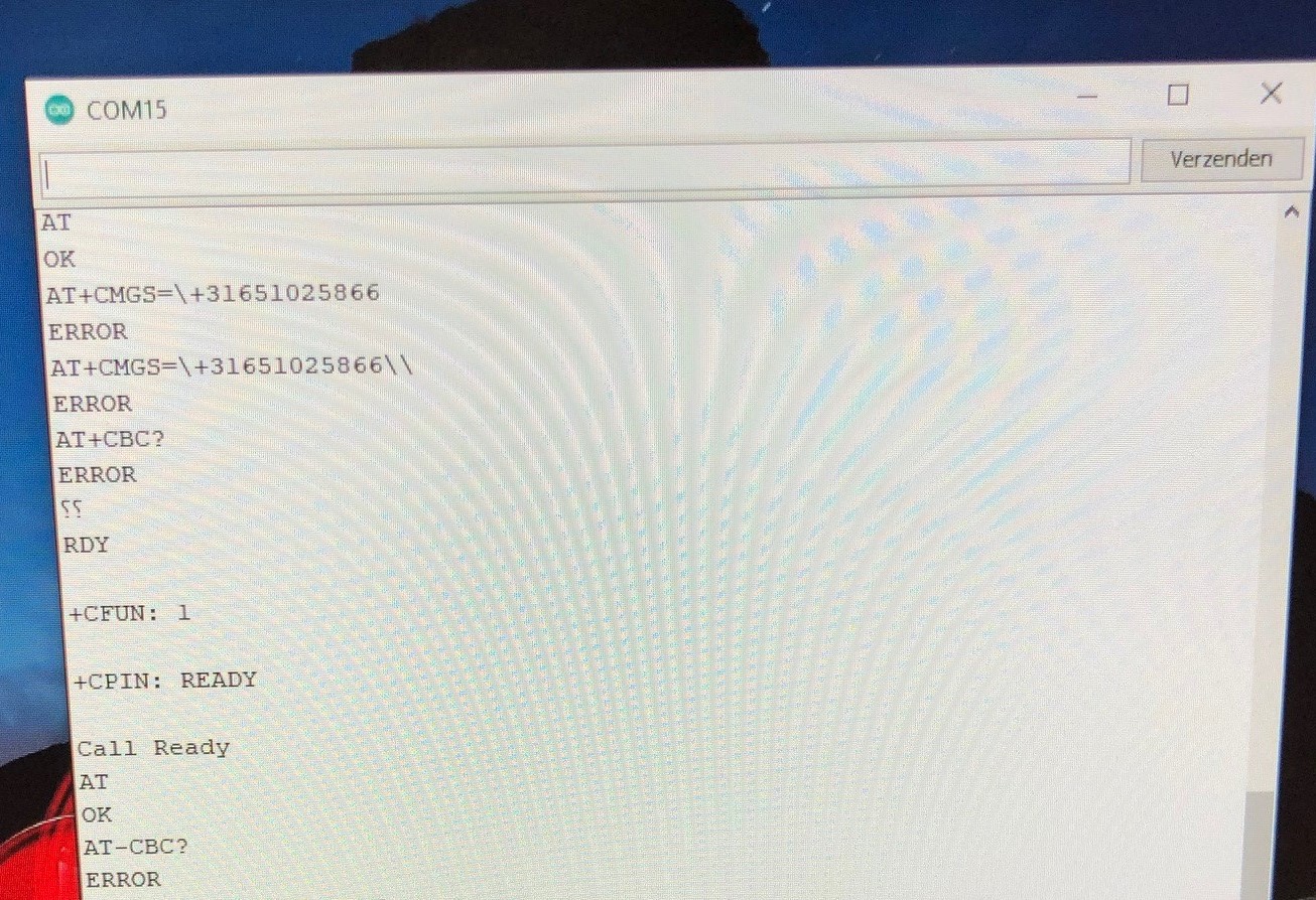 Sms Messaging Vanuit Arduinoesp32stm32 Compatible Omgeving Botberg 
