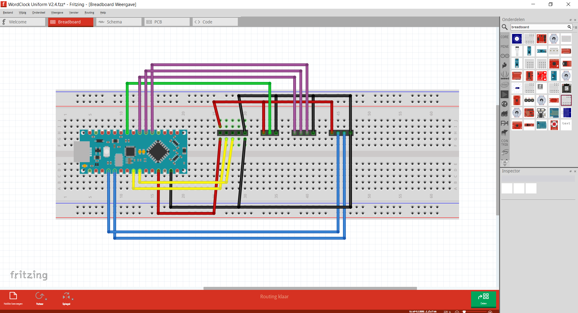 Ontwerp en realisatie Arduino Every Master Engine V2.3 PCB printplaat – BotBerg