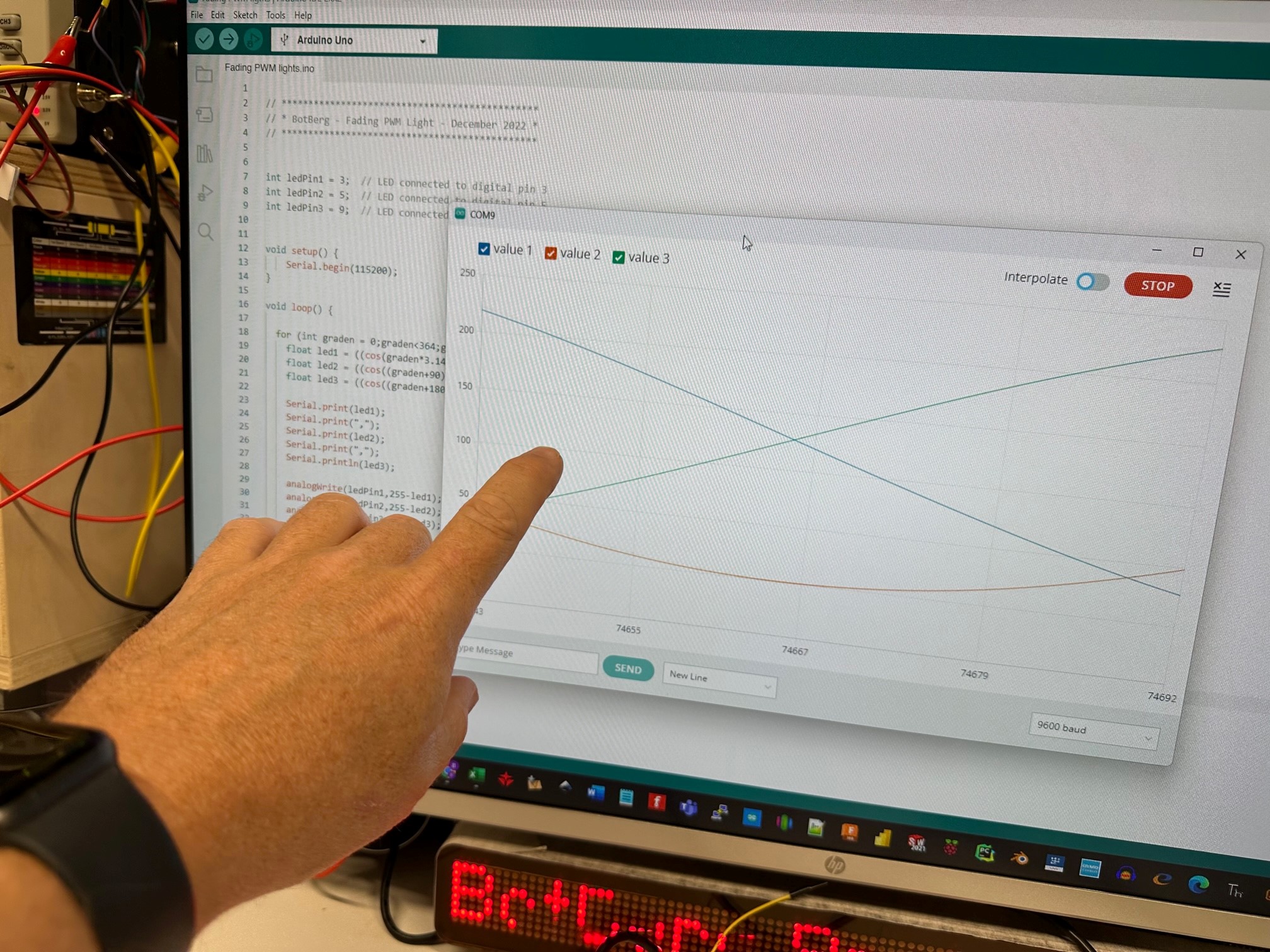 Pwm Fading Light Controller Custom Made Led Strip Aansturing Met Pulse Width Modulation Botberg